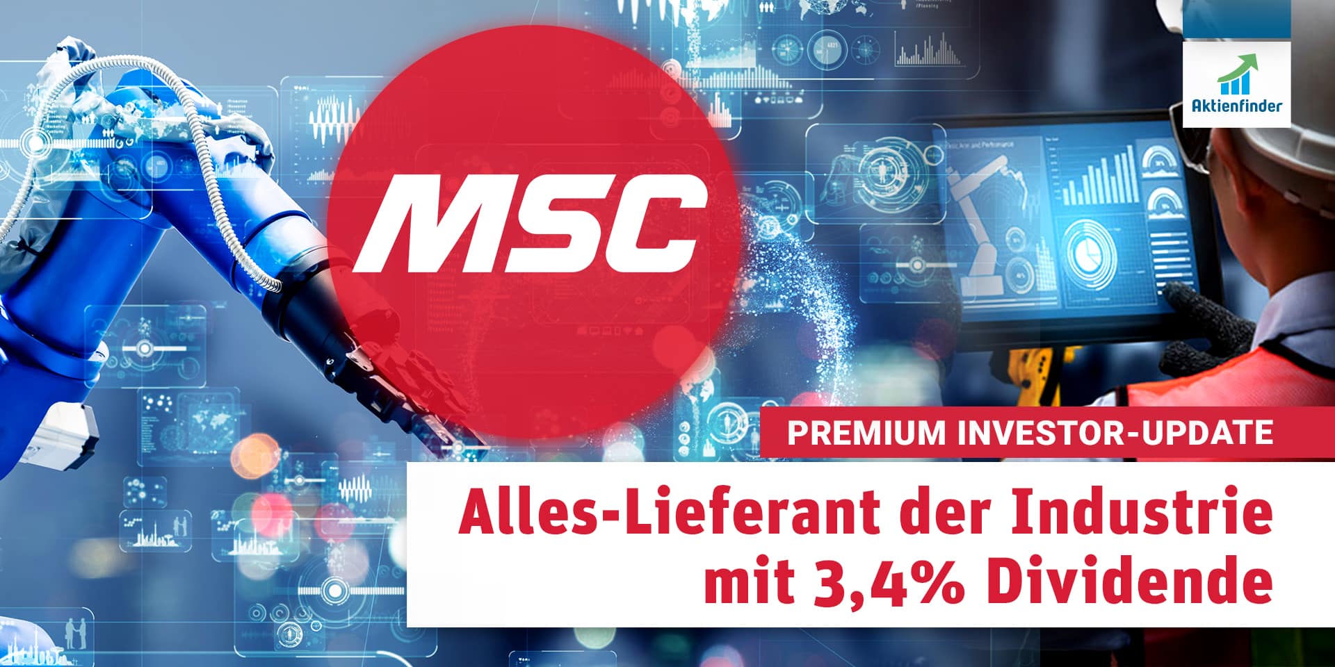 MSC Industrial - Der Alles-Lieferant der Industrie mit 3,4% Dividende